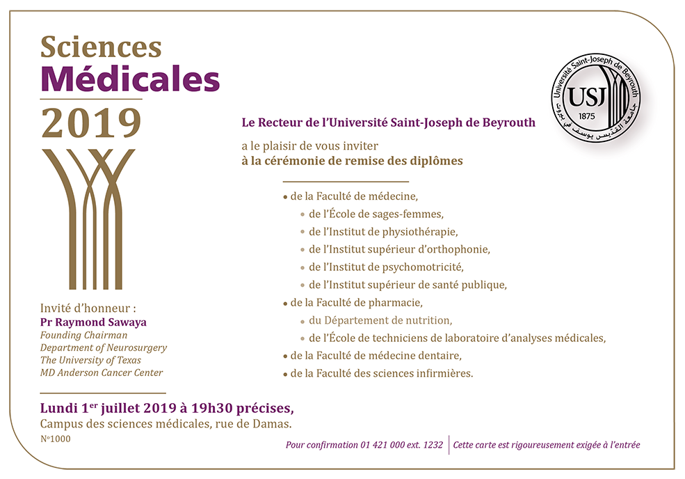 Site de l'Université Saint-Joseph de Beyrouth - USJ