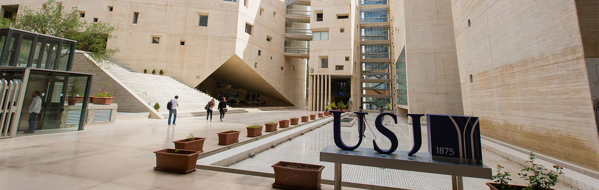 Site de l'Université Saint-Joseph de Beyrouth - USJ