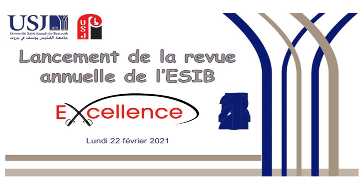 Lancement de la revue annuelle de l’ESIB, Excellence