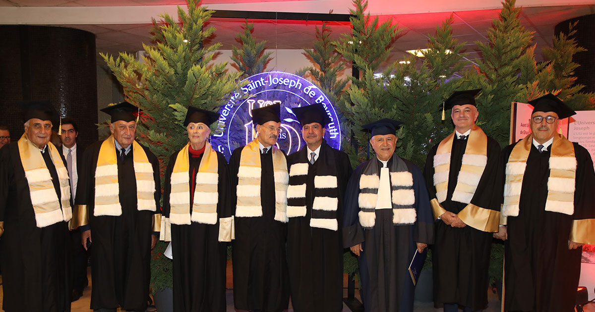 Cérémonie de remise des Doctorats Honoris Causa