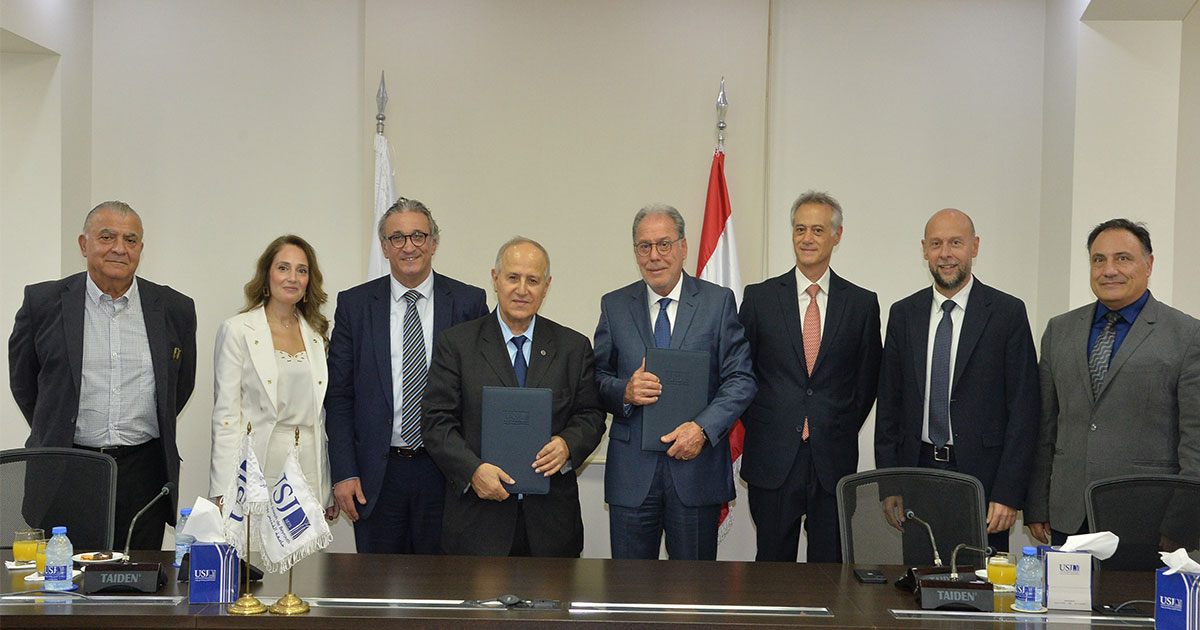 Signature d’un Mémorandum d'entente (MoU) entre la FS-USJ et ACAL