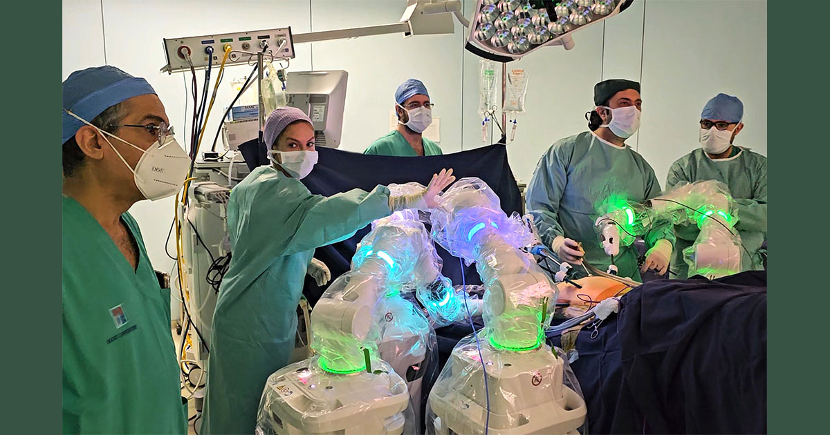L'HDF et l'USJ lancent au Moyen-Orient, Versius®, la chirurgie robotique la plus avancée