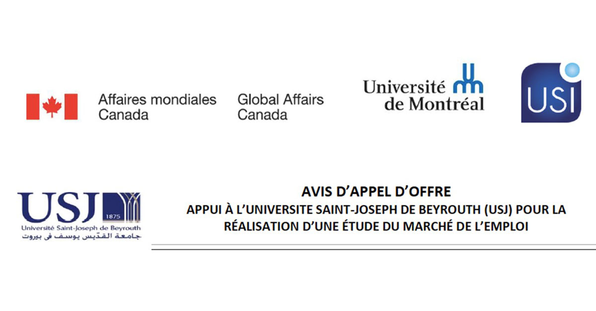 Avis d’appel d’offre